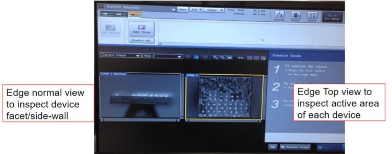 Die Sorting with Automatic Inspection - Accelonix
