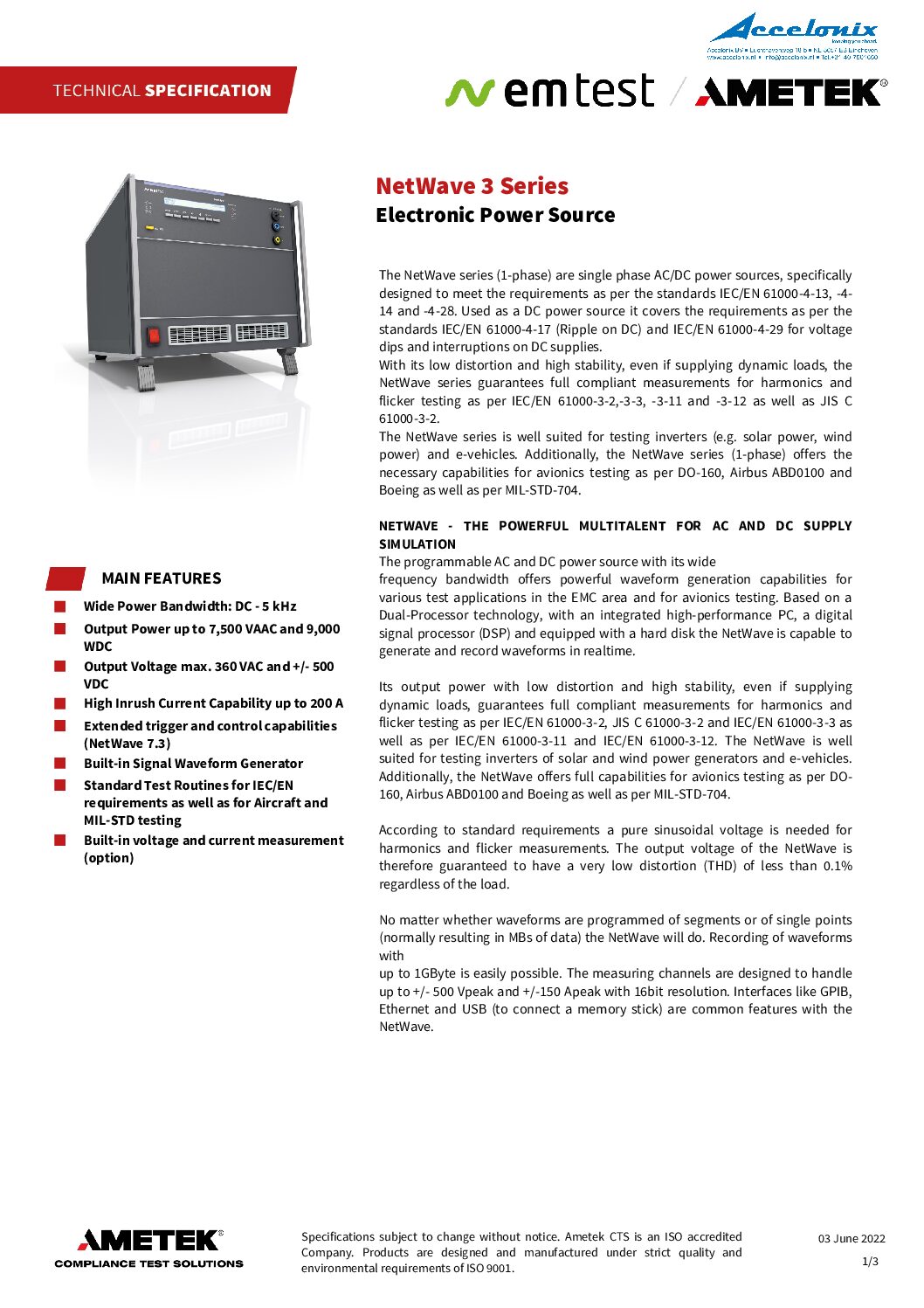 netwave_3_series_datasheet_2022-05-11_en - Accelonix